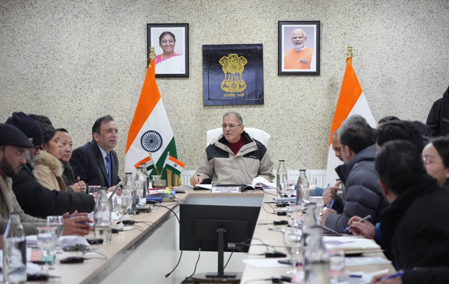 LG Ladakh holds comprehensive review meeting with departmental secretaries